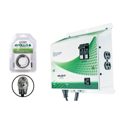 Titan Controls Pre-Wired 4-Light Controller w/ Trigger Cord & Timer ...