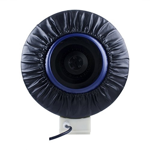 VenTech VT IF6+CF6-B Inline Exhaust Blower Fan with Carbon Filter and ...