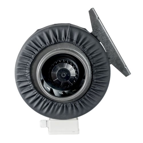 Lighthouse Hydro 440 CFM Hydroponics Inline Duct Fan Exhaust Blower ...