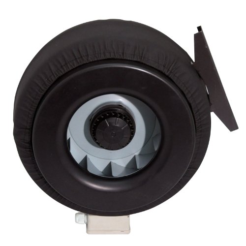 Lighthouse Hydro 1210 CFM Hydroponics Inline Duct Fan Exhaust Blower ...