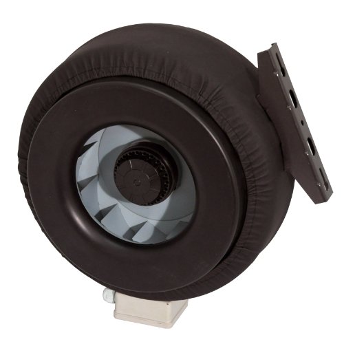 Lighthouse Hydro 1210 CFM Hydroponics Inline Duct Fan Exhaust Blower ...