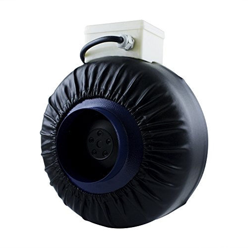 VenTech VT IF-4-B Inline Exhaust Blower Fan with Variable Speed ...