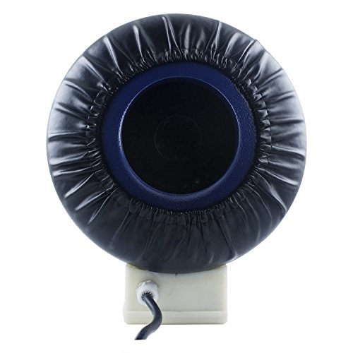 VenTech VT IF-4-B Inline Exhaust Blower Fan with Variable Speed ...