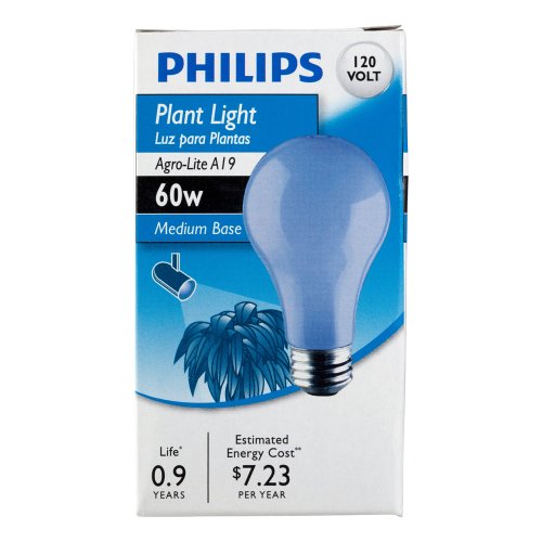 Philips LED Indoor Grow Light A19 Agro-Lite, Artificial Sunlight Bulb ...