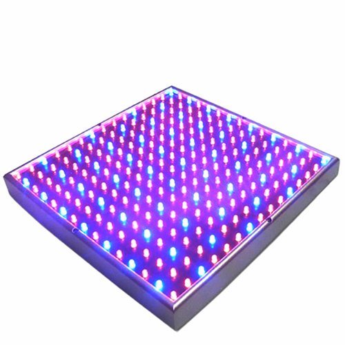 HQRP 225 LED Blue + Red Plant Grow Light Panel 14 Watt w/Hanging Kit ...