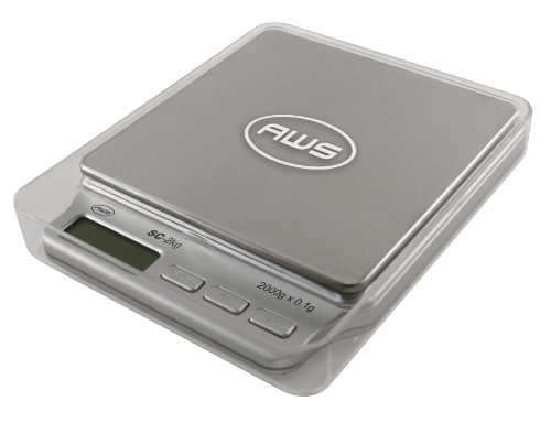American Weigh Scales SC Series Precision Digital Kitchen Weight Scale ...