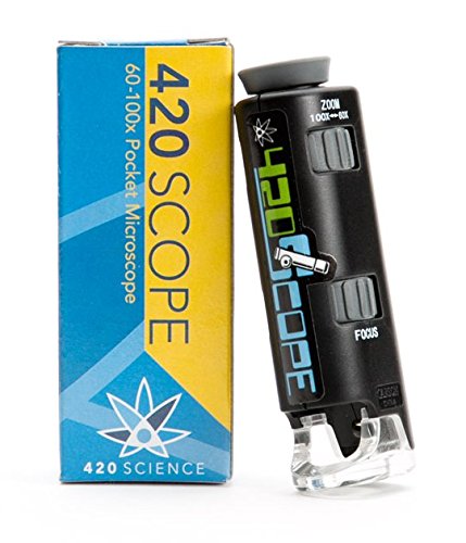 420 Scope 60-75x LED Handheld Microscope - Kush and Kind