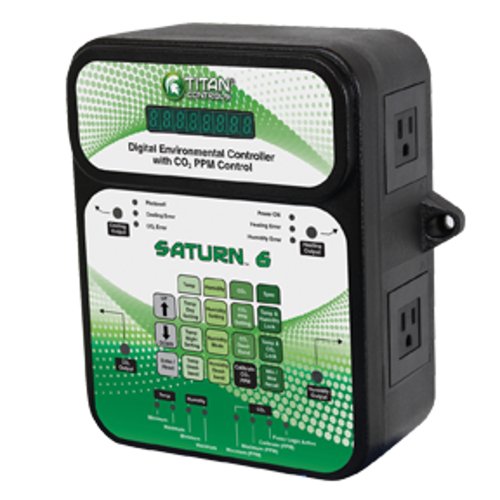 Titan Controls Digital Environmental Controller w/Carbon Dioxide (CO2 ...