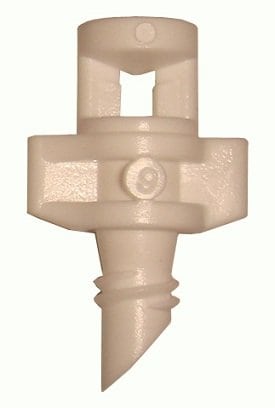 50 Pack White 360 Degree Replacement Micro Mister Sprinkler - Kush and Kind