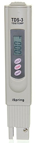 iSpring TDS 3-Button Digital Water Quality Test Meter with Temperature ...