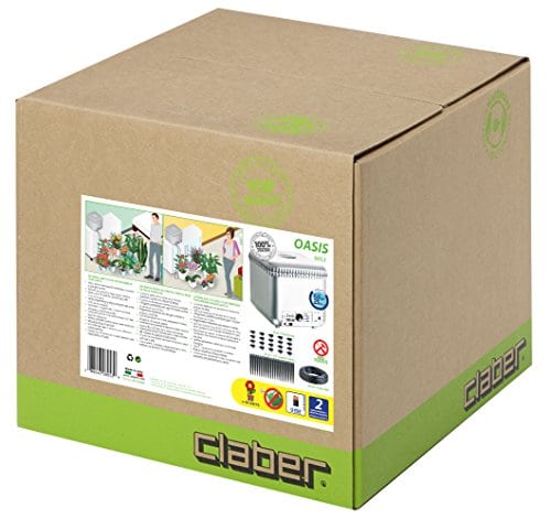 Claber 8053 Oasis 4-Programs/20 Plants Garden Automatic Drip Watering ...